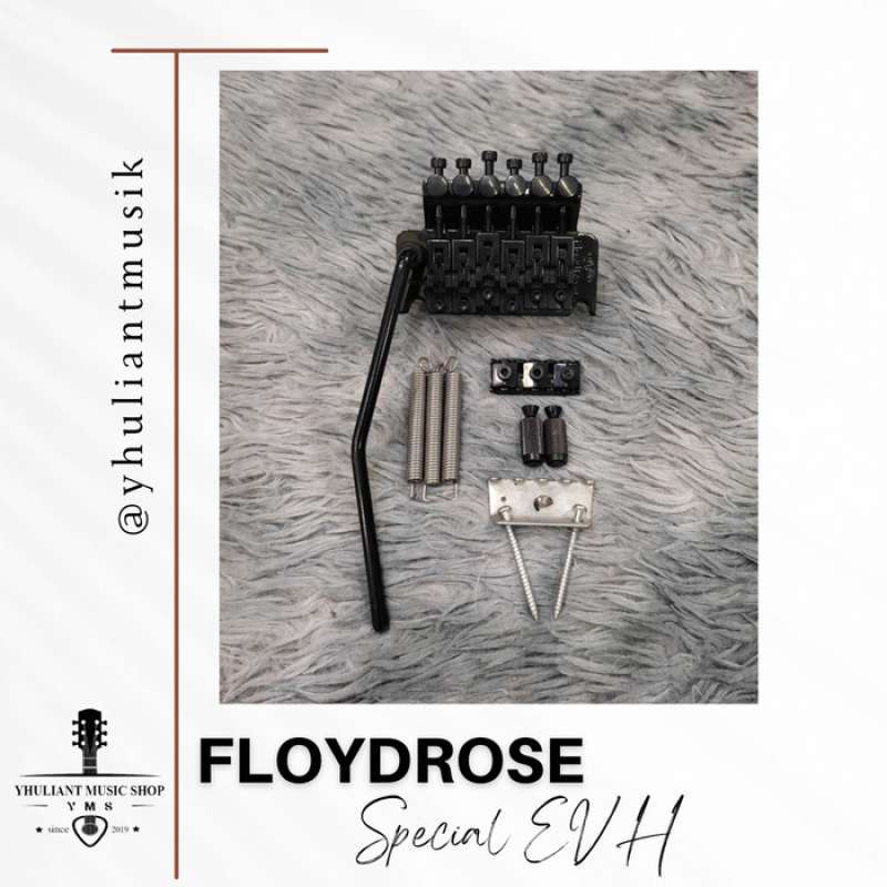 Promo Floyd Rose Special Evh Black Double Locking Tremolo Original ...