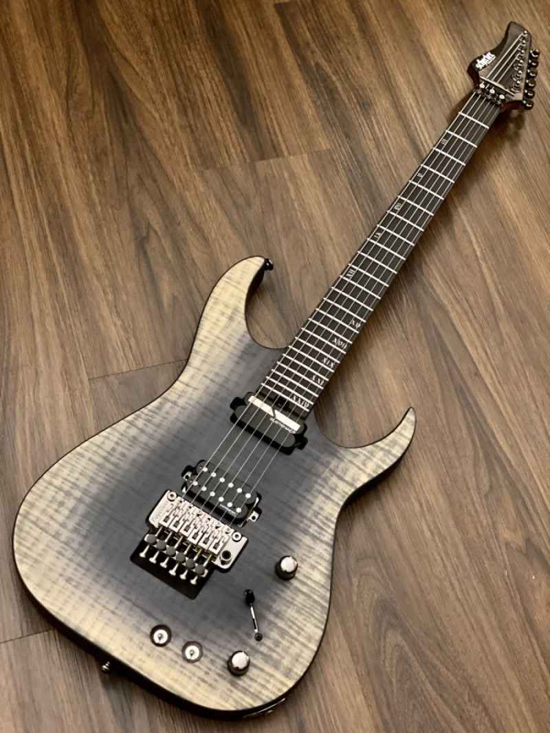Promo Schecter Banshee Mach-6 Fr-s Electric Guitar - Fallout Burst ...