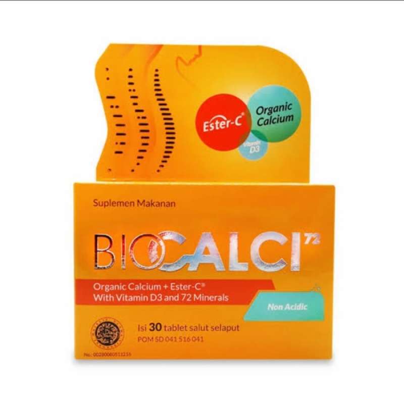 Promo Biocalci Esterc Dan Kalsium Botol 30 Diskon 33% Di Seller Rizky ...