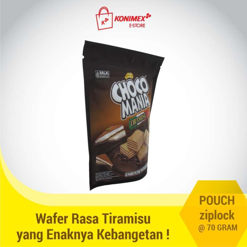 Jual Chocomania Wafer Tiramisu 70gr Pouch Di Seller Konimex Flagship ...