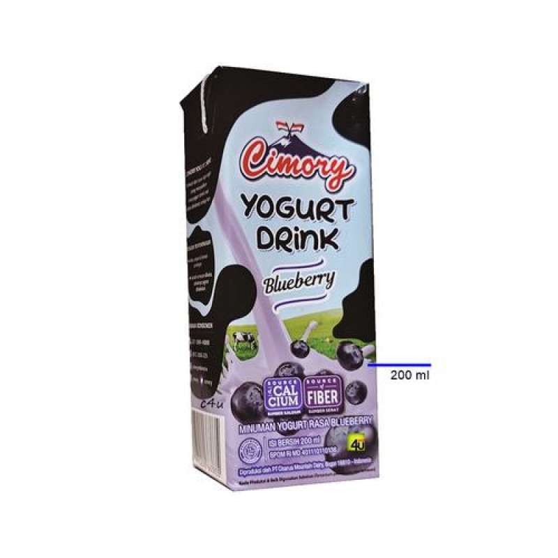 Jual Cimory Susu Yogurt Drink 200 Ml 1 Dus Isi 24 Pcs Di Seller Go shop 168 - Sidorejo Hilir ...