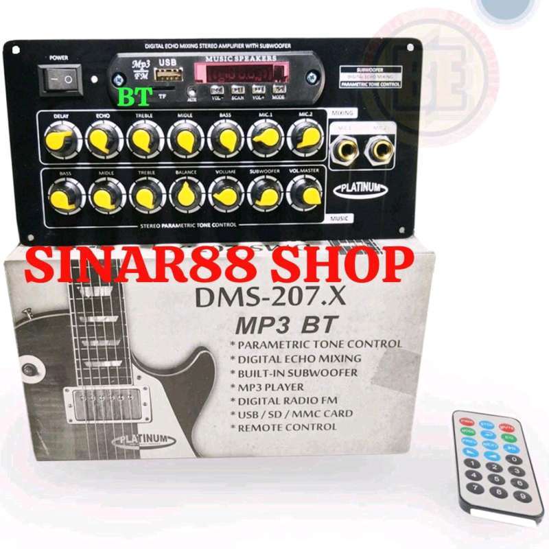 Jual Kit Tone Control Aktip 2.1 Dms-215 Home Theater Plus Mp3 Bluetooth Bt Digital Echo Di ...