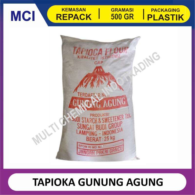 Jual Tepung Tapioca Gunung Agung 25 Kg Termurah - Harga Grosir ...