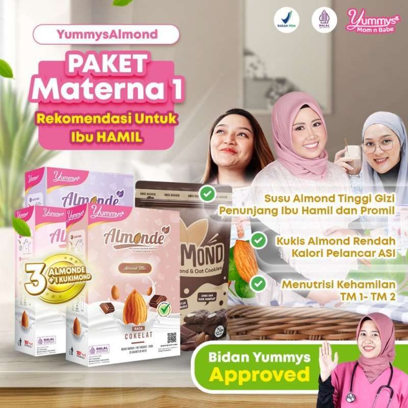 Jual Paket Materna - Untuk Promil Dan Bumil | Kaya Asam Folat Cepat ...
