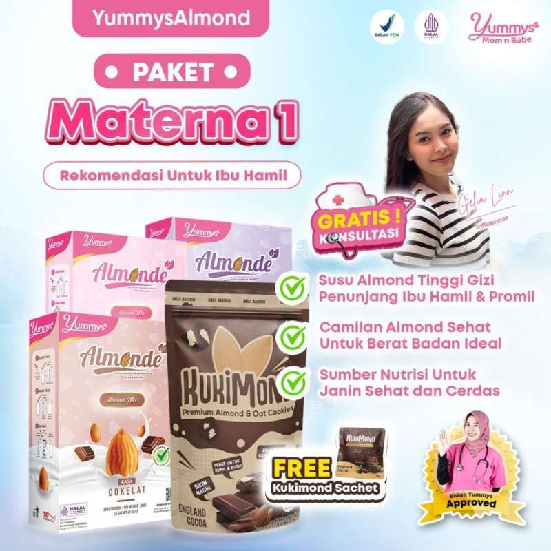 Jual Paket Materna - Untuk Promil Dan Bumil | Kaya Asam Folat Cepat ...