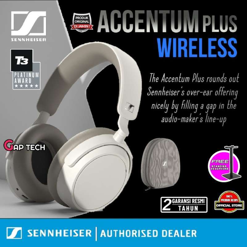 Jual Sennheiser Accentum Plus Wireless Adaptive Noise Cancelling ...
