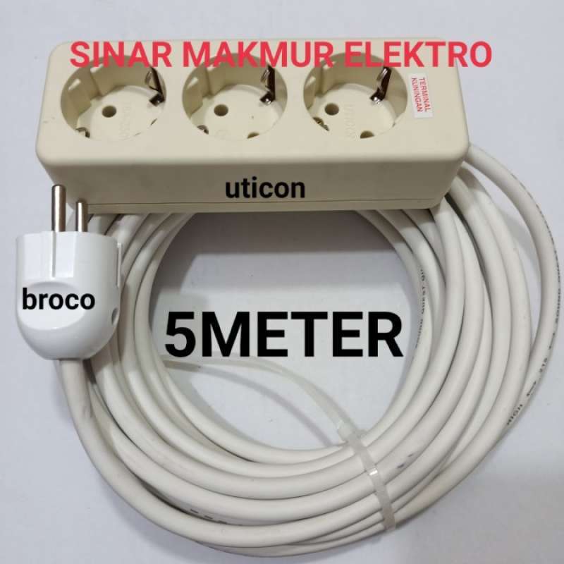 Promo Kabel Colokan / Kabel Rol / Stop Kontak Colokan Listrik Box Kabel ...