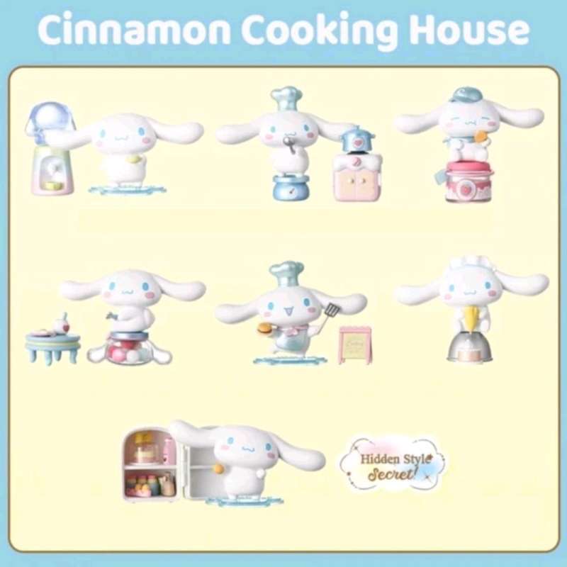 Jual Bisa Pilih Open Box Blind Box Cinnamoroll Cooking House ...