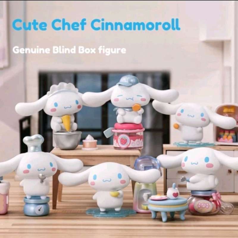 Jual Bisa Pilih Open Box Blind Box Cinnamoroll Cooking House ...