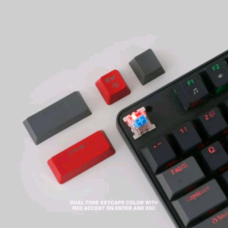 Jual Rexus Heroic Kx4 / Kx-4 Tkl Rgb Mechanical Gaming Keyboard Di ...