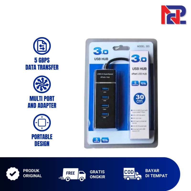 Jual Usb Hub Splitter Multi Hub Usb 4 Port Hub Pembagi Multi Hub Kecepatan Tinggi Hub Usb 4