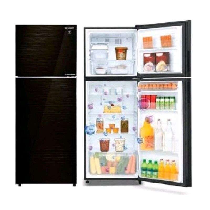 Jual Sharp Kulkas 2 Pintu J-tech Inverter Lemari Es 338 Liter Sj-426gi ...