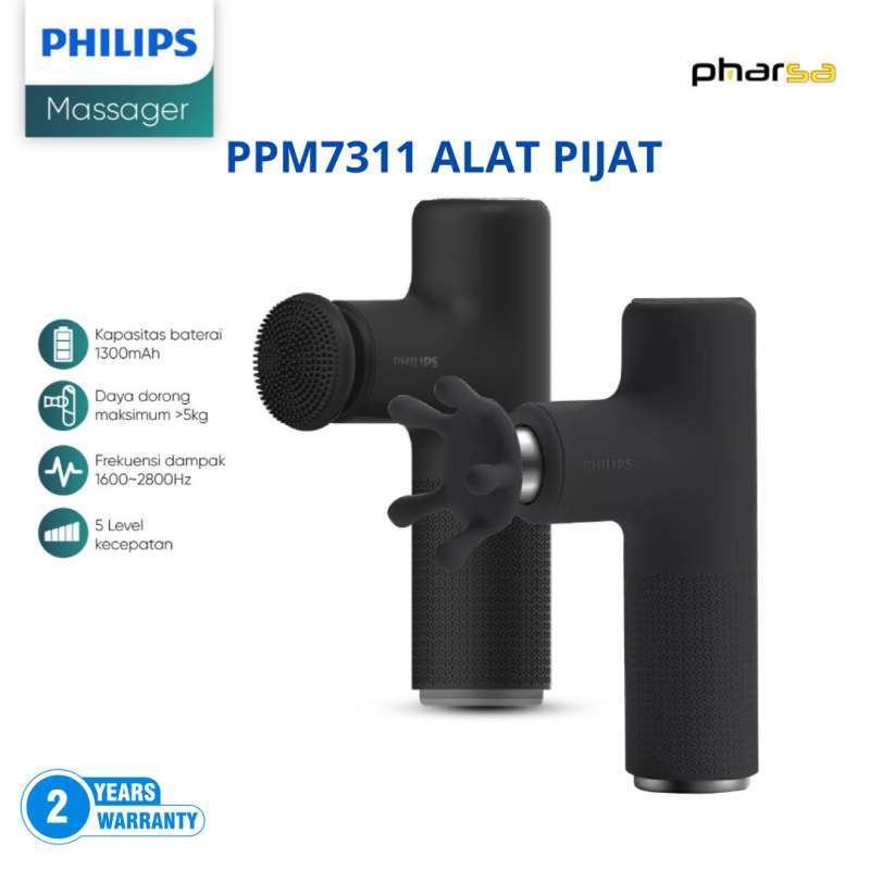 Promo Pharsa Philips Massage Ppm7311 Massage Gun Bantal Pijat 5kg Intensity Diskon 52 Di