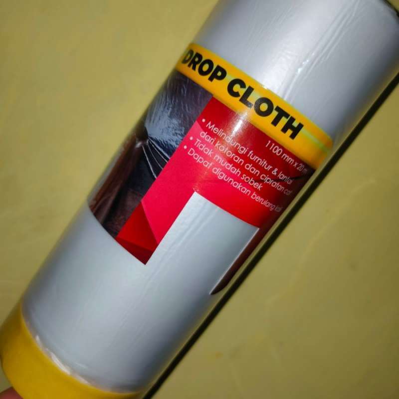 Promo Plastik 4 X 5 Lembaran Meteran Cor Alas Cat Penutup Debu Air ...