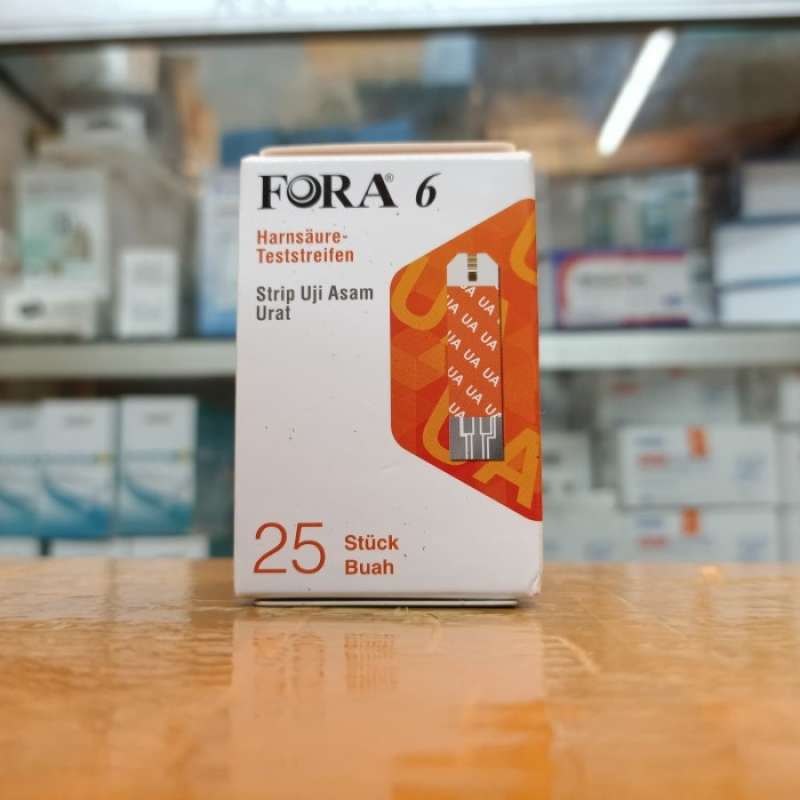 Promo Strip Asam Urat Uric Acid Fora 6 Plus Isi 25 Strip Per Box Diskon ...