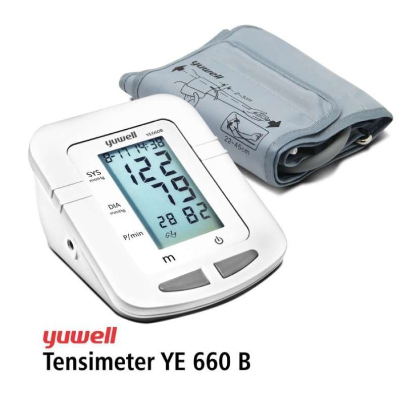 Promo Yuwell Ye660b - Tensimeter Alat Ukur Tekanan Darah Digital - Ye ...