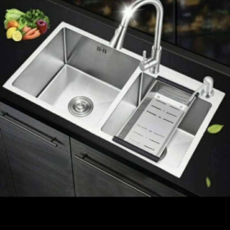 Promo Paket Komplit Kitchen Zink Exclusive 8245 Diskon 23% Di Seller ...