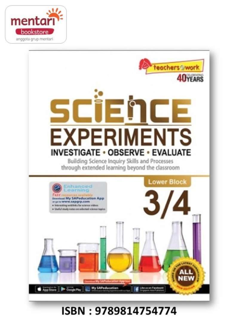 Promo Science Experiments | Buku Latihan Sains Sd Diskon 23% Di Seller Anjangsana Store ...