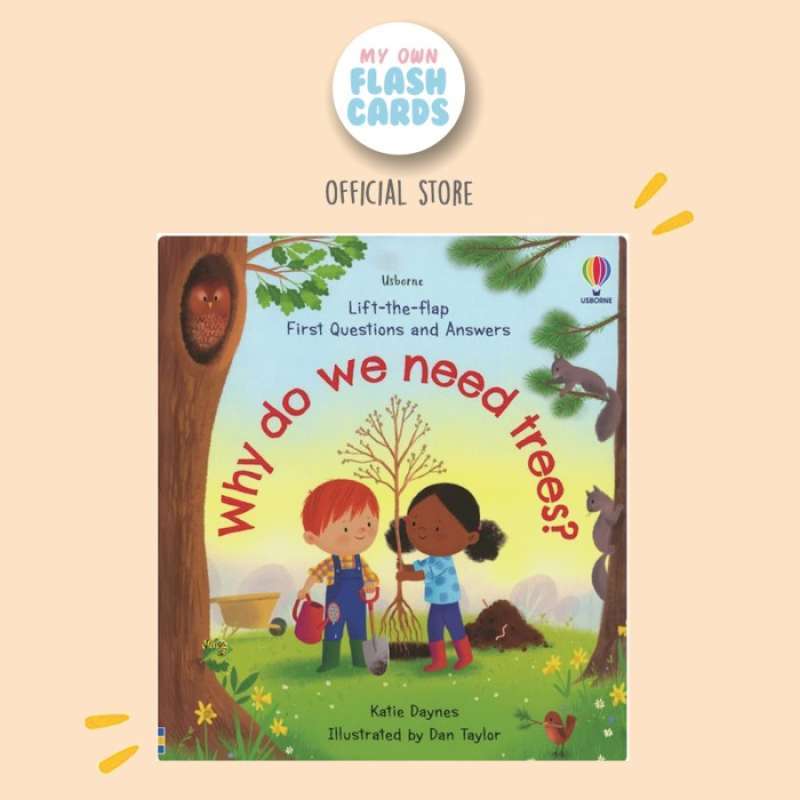 Promo Why Do We Need Trees? Usborne First Questions And Answers Board ...