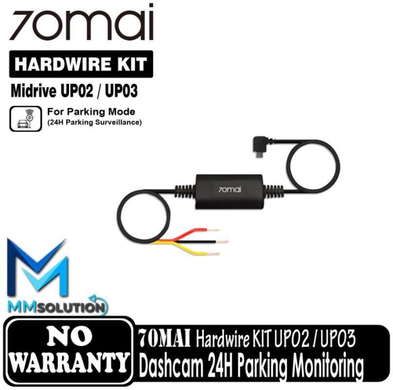 Promo 70mai Dashcam Hardwire Kit Untuk Parking Monitor Dash Cam ...