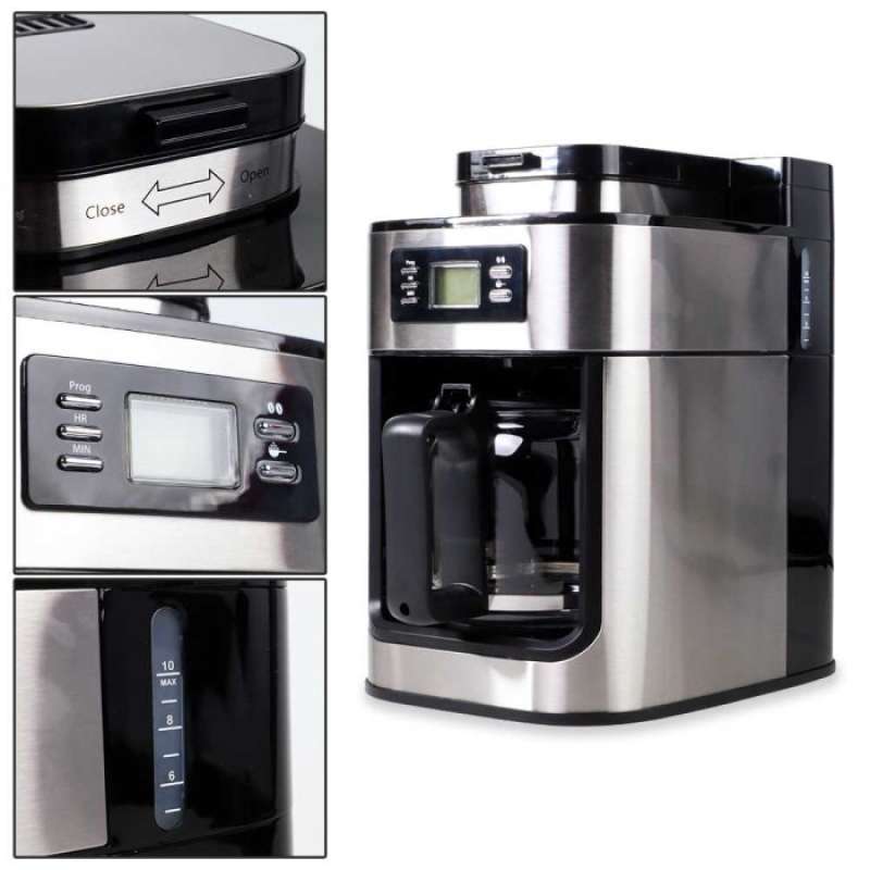 Promo Mesin Kopi Otomatis Automatic Coffee Maker Espresso Grinder ...