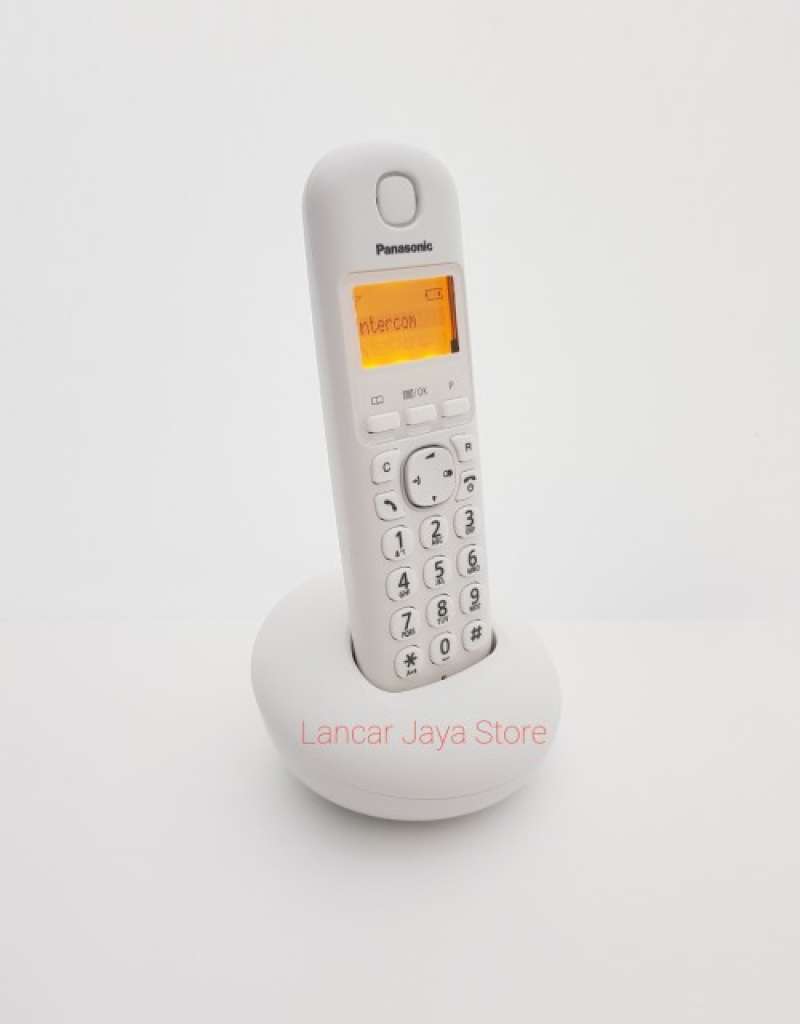 Promo Telephone Rumah Whirless Panasonic Kx-tgb210 (white) Diskon 50% ...