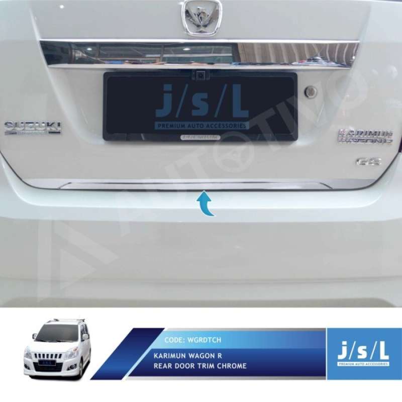 Promo Jsl List Pintu Belakang Karimun Wagon R Rear Door Trim Chrome ...
