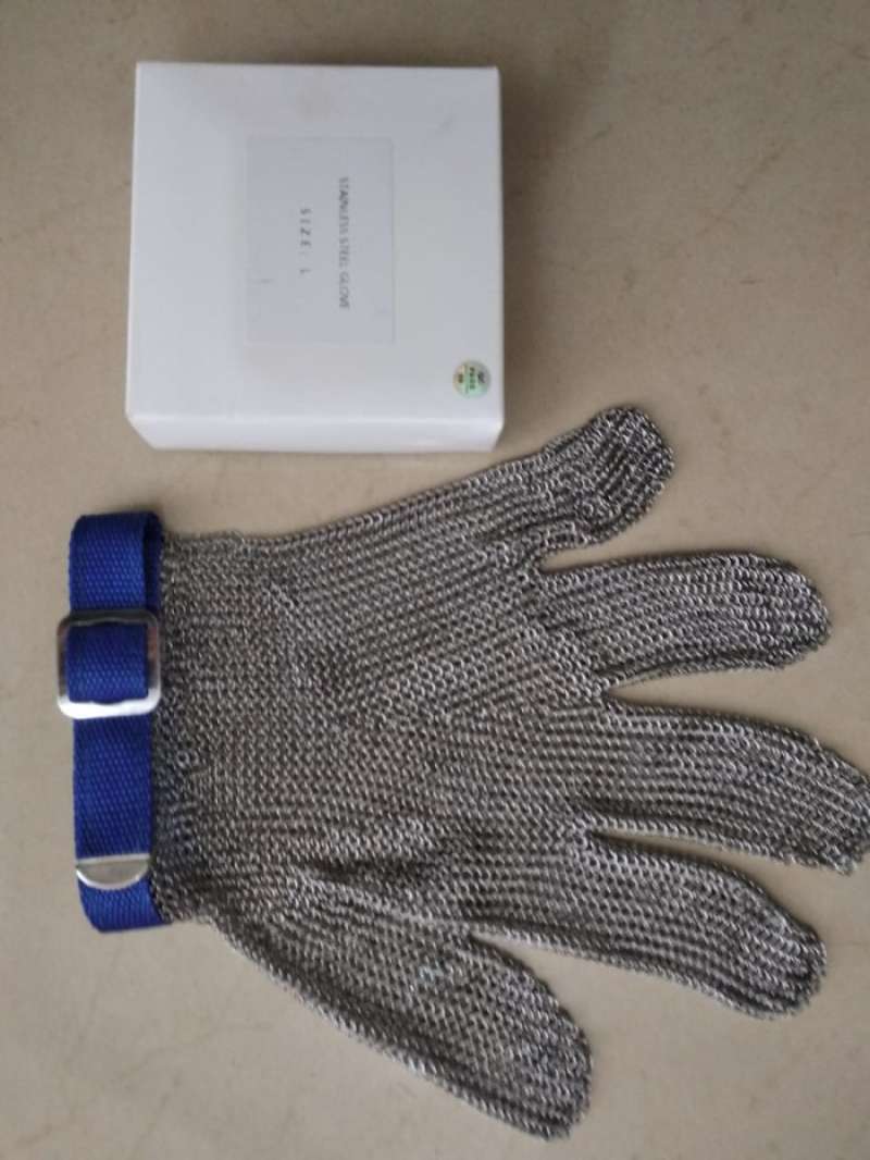 Promo Sarung Tangan Besi,stainless Steel, Metal Gloves,mesh Cutting ...