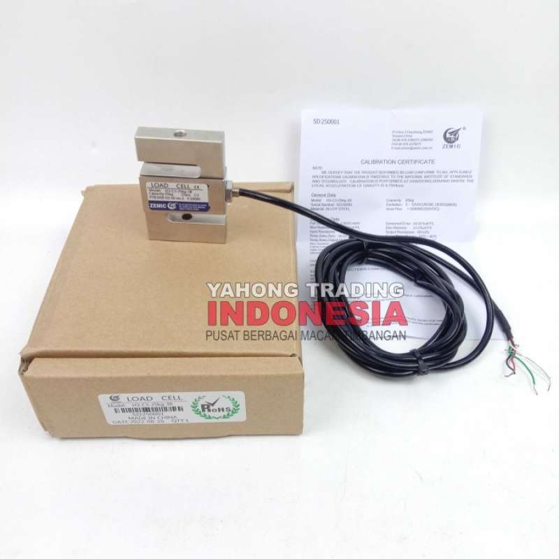 Promo Load Cell Zemic H3 C3 50kg Tipe S Loadcell Sensor Timbangan ...