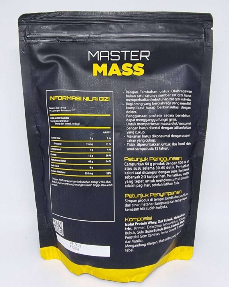 Promo Master Mass Vectorlabs 2 Lbs Gainer Serious Evomass Evolene ...