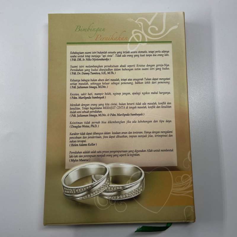 Promo Buku Bimbingan Pernikahan - Bimbingan Pra Dan Pasca Nikah Kristen ...