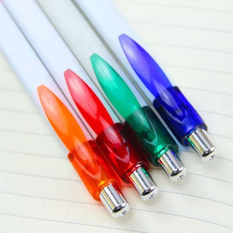 Jual Oem Rb-a94 Pulpen Plastik 1mm Pen Promosi Segi Empat / Pena ...