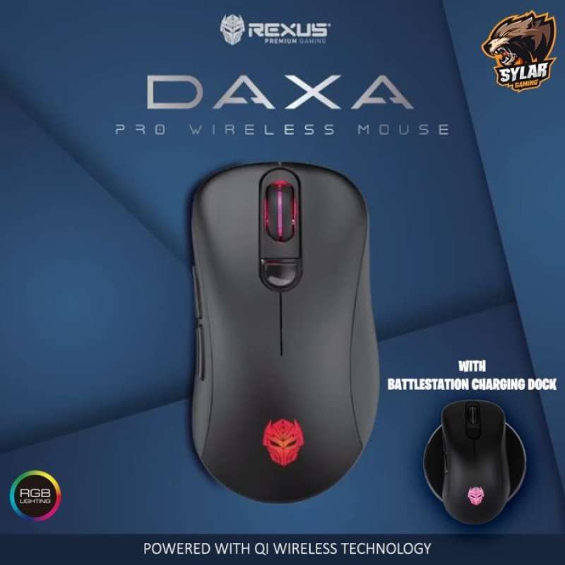 Promo Daxa Pro Wireless Gaming Mouse Diskon 23% Di Seller Utepe Store ...