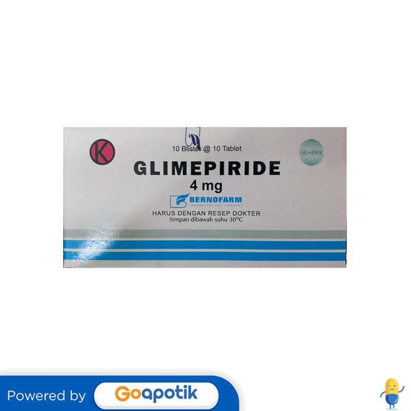 Jual Glimepiride Bernofarm 4 Mg Box 100 Tablet Di Seller Apotek Azira ...