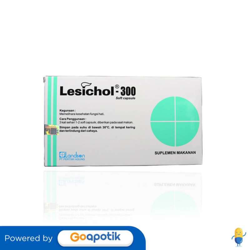 Jual Lesichol 300 Mg Box 60 Kapsul Di Seller Delica Apotek - Setiamekar ...