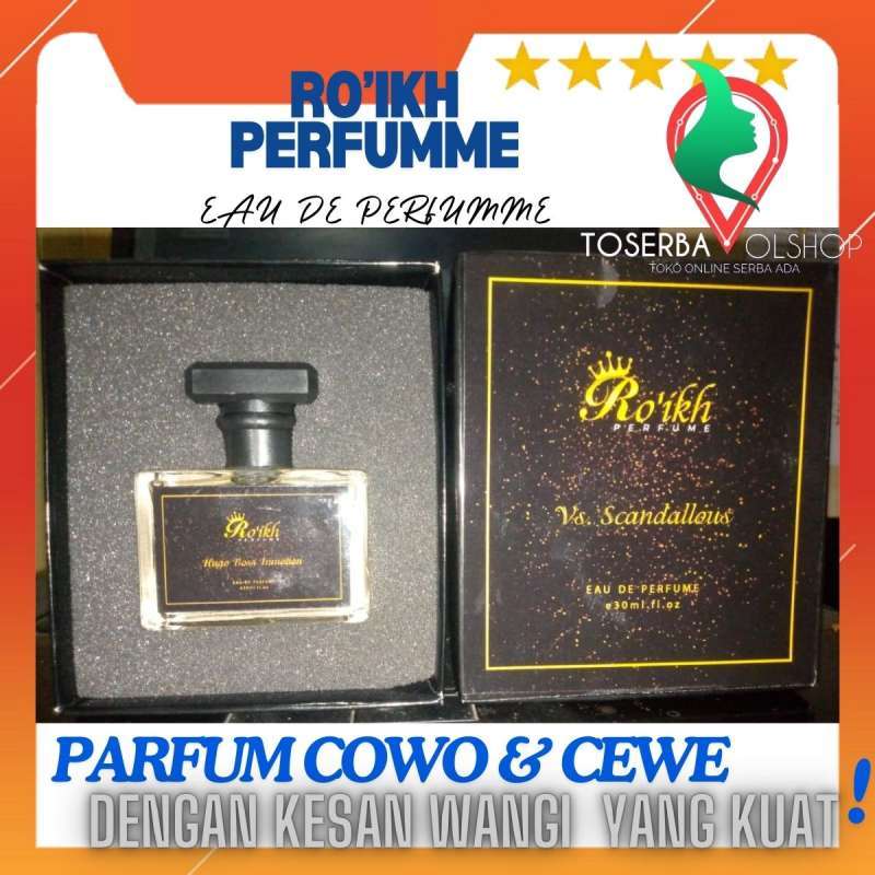 Promo Ro'ikh Parfum Cowo Cewe Original Eau De Perfume Asli Wangi Kesan ...