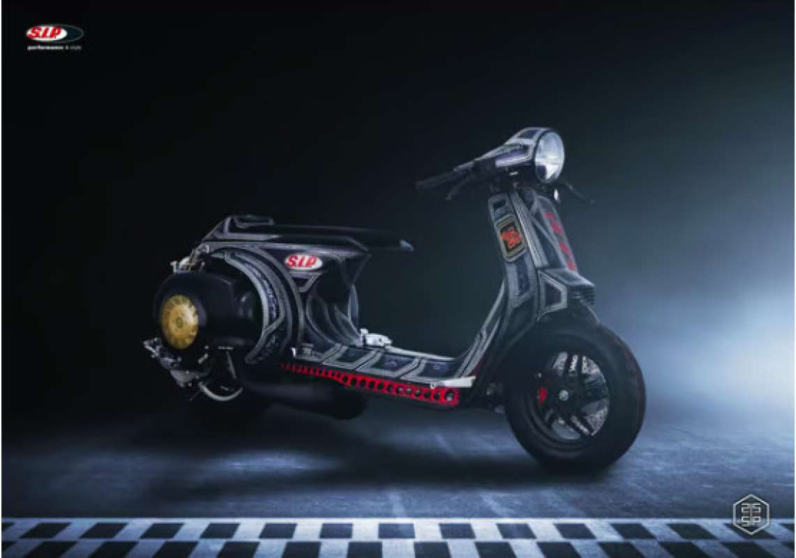 Promo Poster Sip Scooter Vespa Something Special Racer 25 Years Sip ...