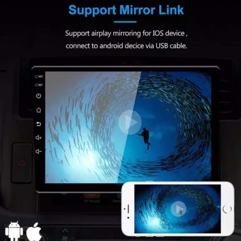 Promo Head Unit Android 9 Inch Ram 2gb 32gb Head Unit Android 2din