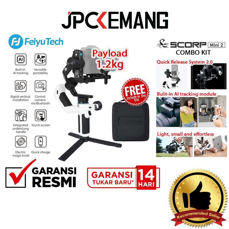 Jual Jpc Kemang Feiyu Scorp Mini 2 Combo Kit Gimbal Stabilizer Camera Feiyutech Gimbal Kamera ...