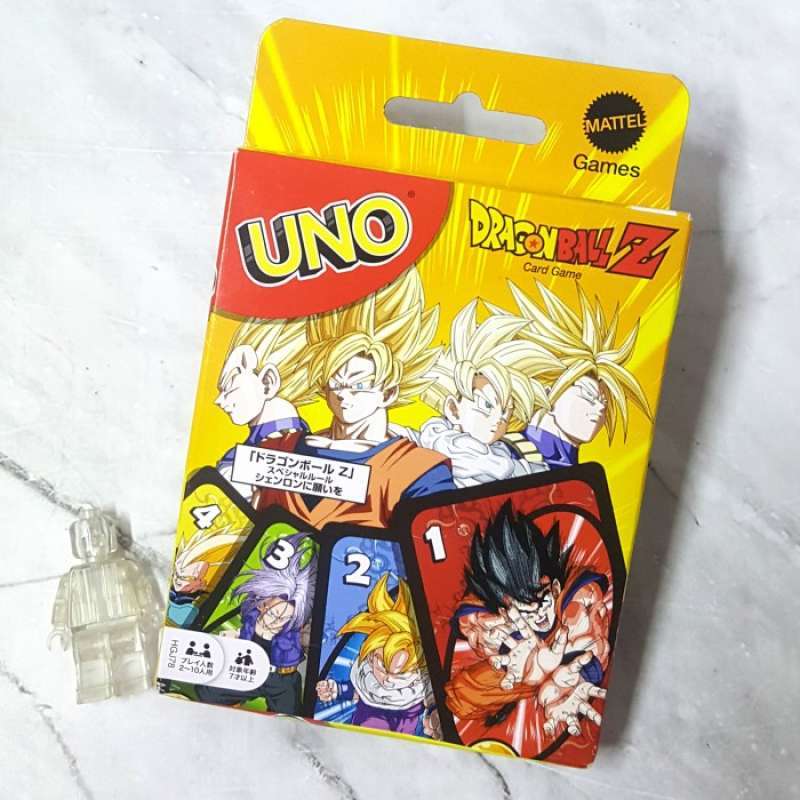 Promo Dragon Ball Z Uno Card Game [board Games] Shenron Goku Vegeta ...