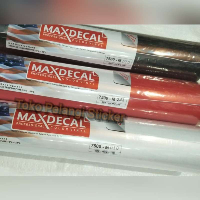 Promo Sticker Max Decal Vinyl /maxdecal 45cm X15 M (doff,matt) - Yellow ...