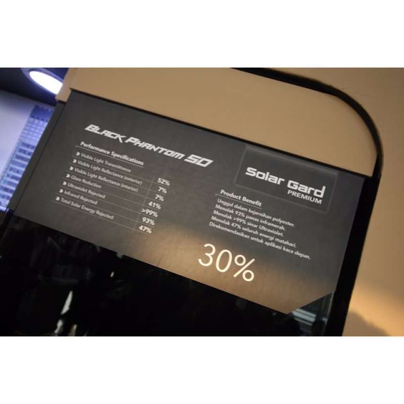 Promo Solar Gard Black Phantom Resmi Paket Full Kaca - Large Car Diskon ...