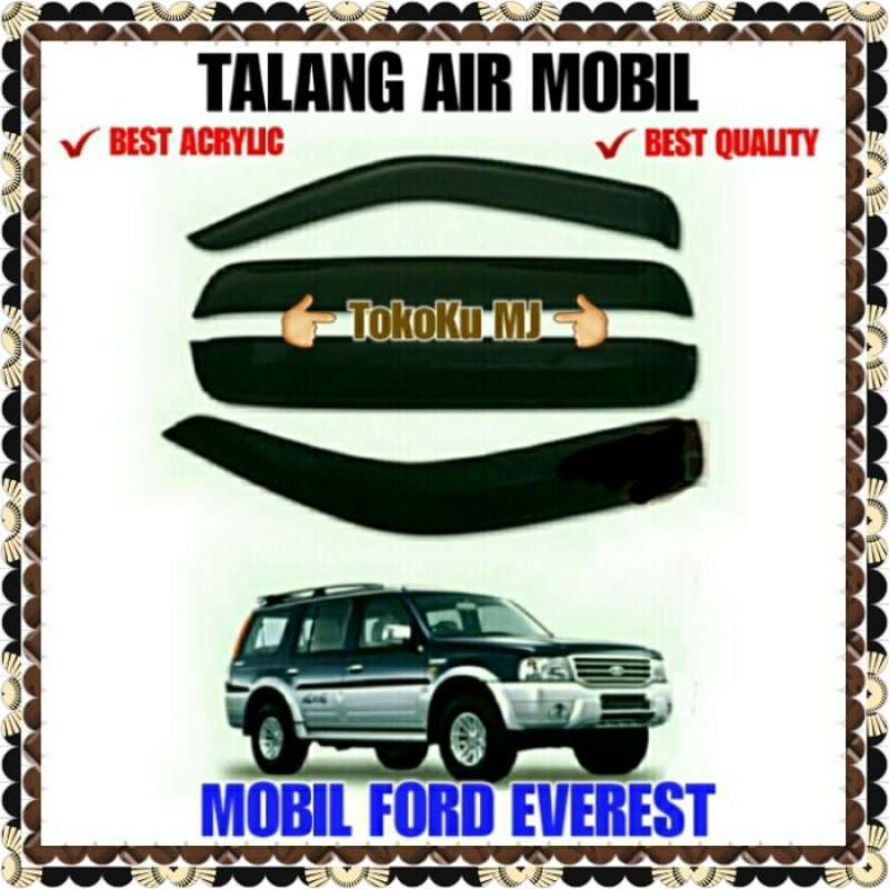 Promo Talang Air Mobil Ford Everest (model Jumbo) Full Set 4 Pintu ...