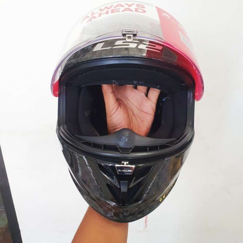 Promo Helm Ls2 Ff323 Arrow Evo Gloss Carbon Full Face Ringan Pinlock ...