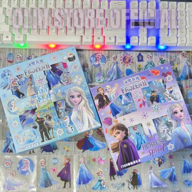 Promo Sticker Disney Elsa Frozen Stiker Nono Momo Viral Aesthetic Isi ...