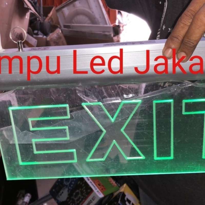 Promo Lampu Emergency Exit Bening. Lampu Emergency Darurat Tulisan Exit ... Promo Lampu Emergency Exit Bening. Lampu Emergency Darurat Tulisan Exit ...