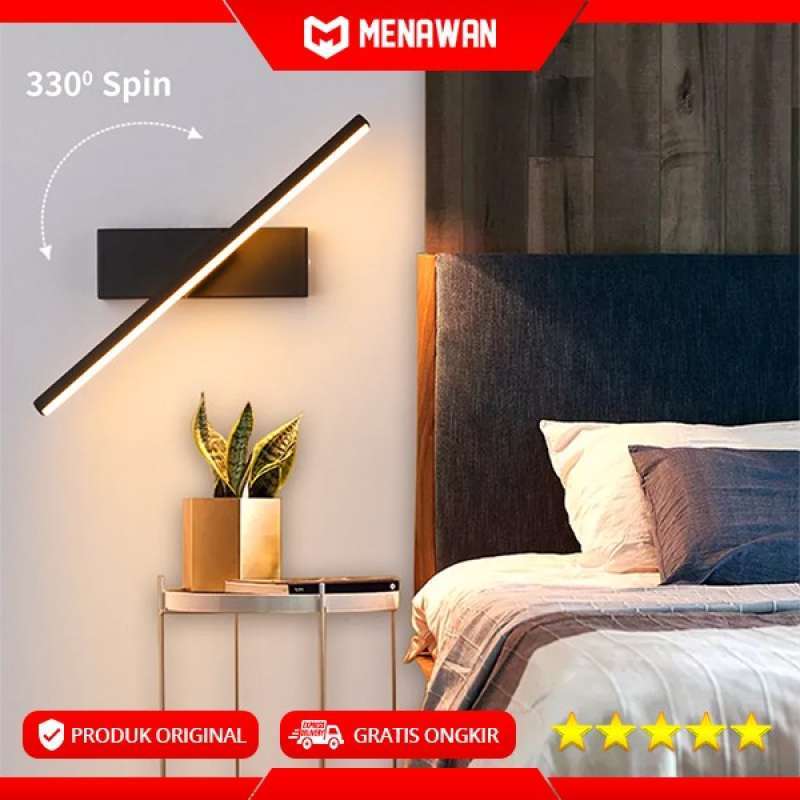 Promo 330â° Nordic Modern Wall Lamp Lampu Dinding Minimalis Led Hias ...