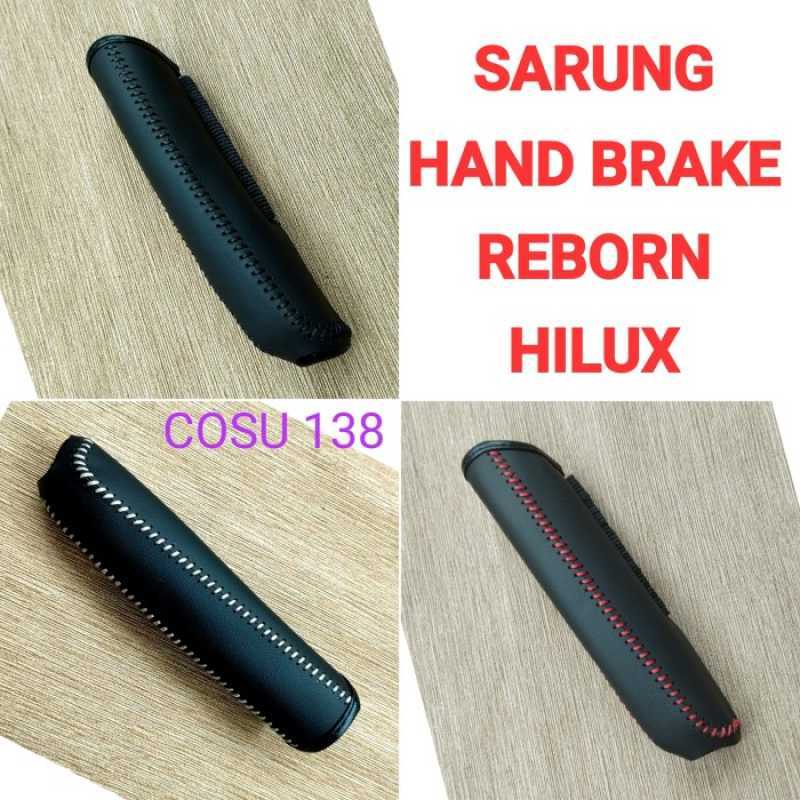 Promo Sarung Kulit Asli Cover Hand Brake Rem Tangan Innova Reborn Hilux ...
