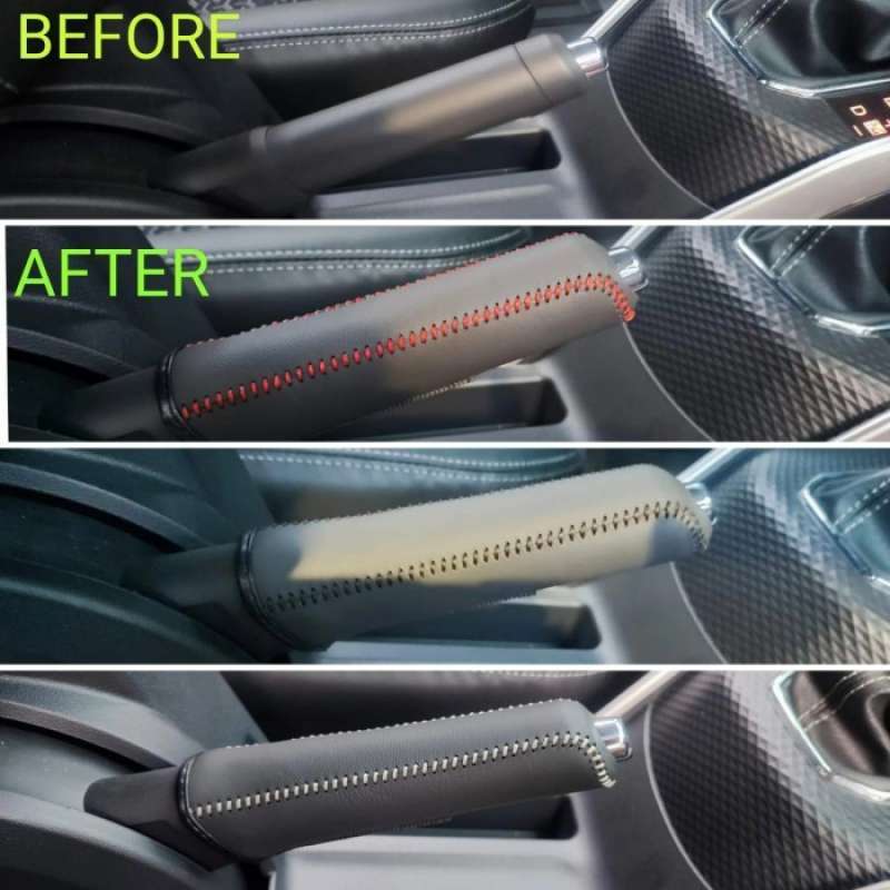 Promo Sarung Kulit Asli Cover Hand Brake Rem Tangan Innova Reborn Hilux ...