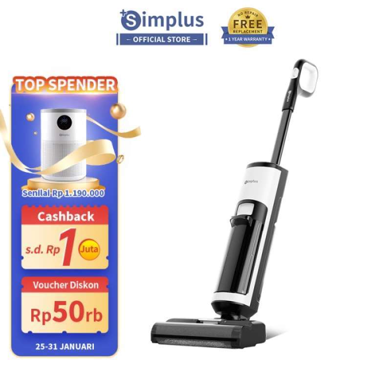 Promo Simplus Smart Wet Dry Vacuum Cleaner Kering Dan Basah Rumah Tangga Diskon 33% Di Seller ...